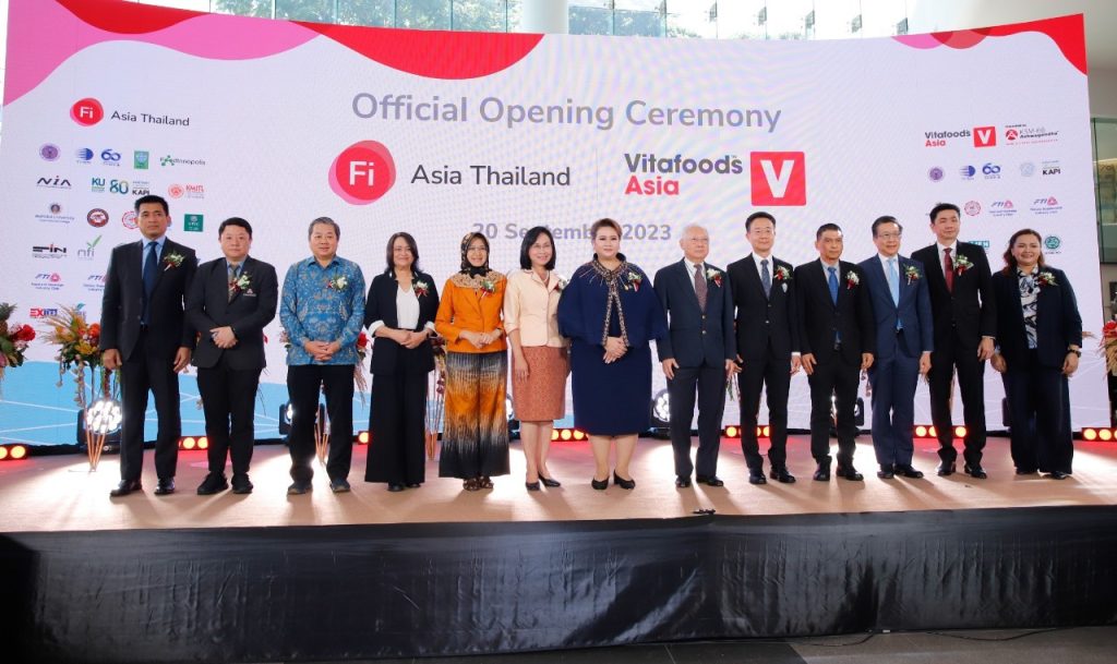 วว. ร่วมเปิดงาน Fi Asia 2023 ขับเคลื่อนอุตสาหกรรมส่วนผสมอาหาร ...